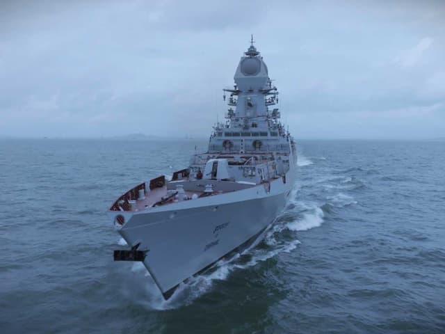 Missile stealth destroyers 'Imphal' built by MDL to be Unveiled tomorrow