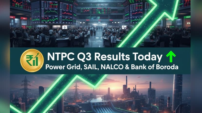 LIVE: PSU Q3 Results Jan 30: NTPC, Power Grid, Bank of Baroda, SAIL ...