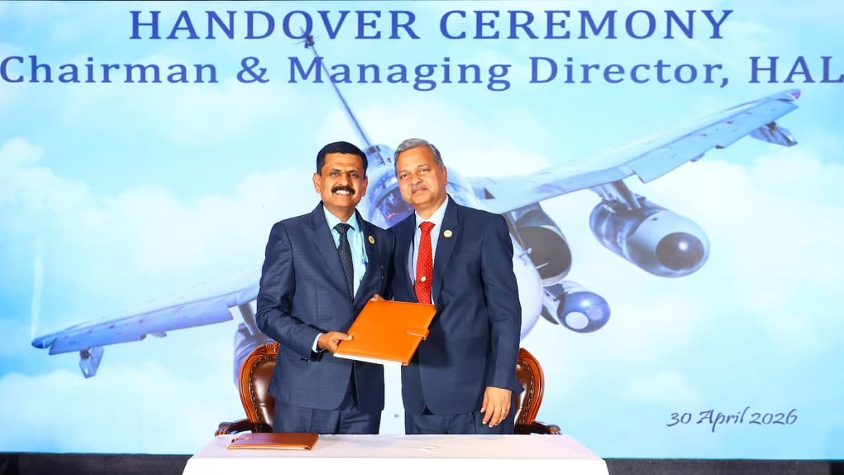 Ravi K Assumes Charge as CMD of HAL