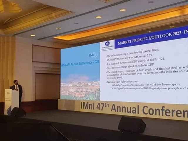 MOIL CMD speaks at 47th Annual Conference of International Manganese ...