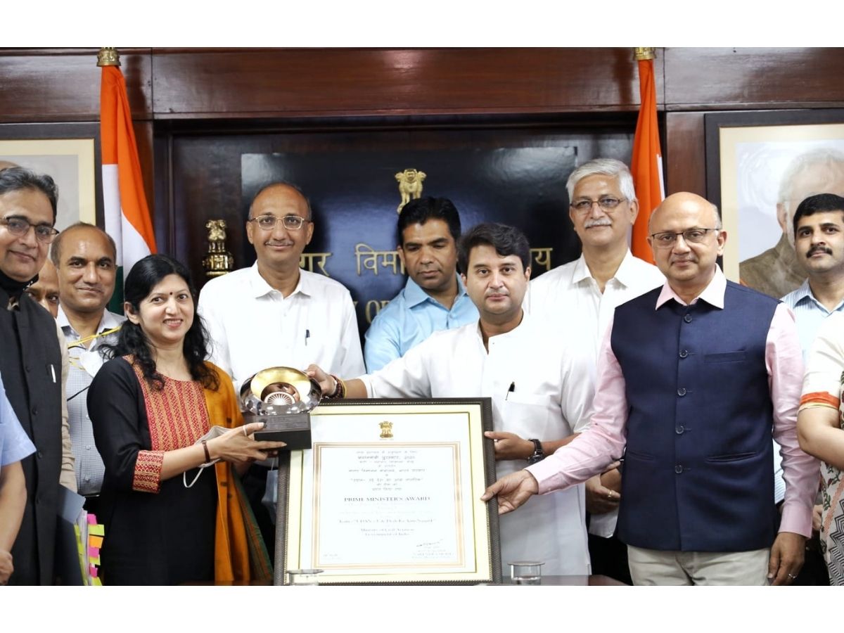 News Aviation Ministry Udan Scheme Awarded Prime Ministers Award