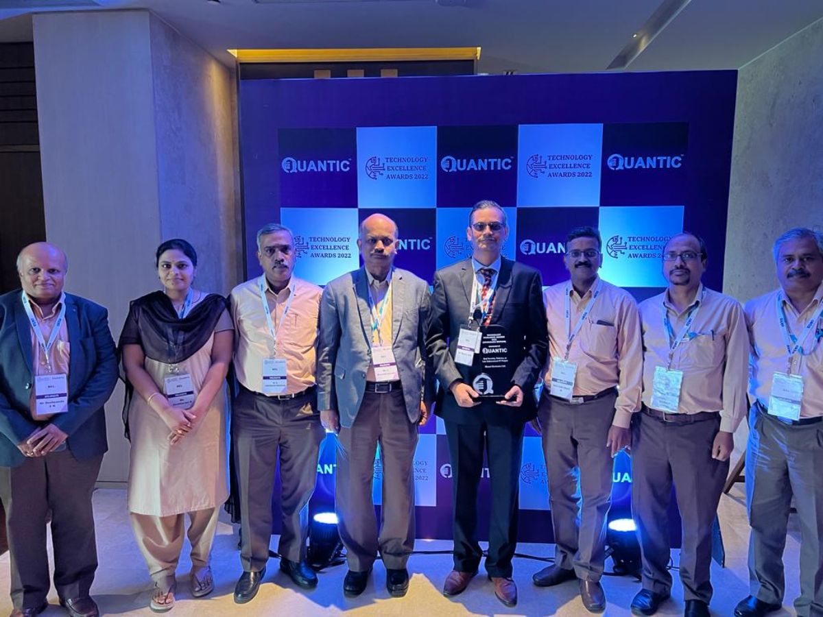 BEL receives Technology Excellence Award 2022 BEL receives Technology Excellence Award 2022